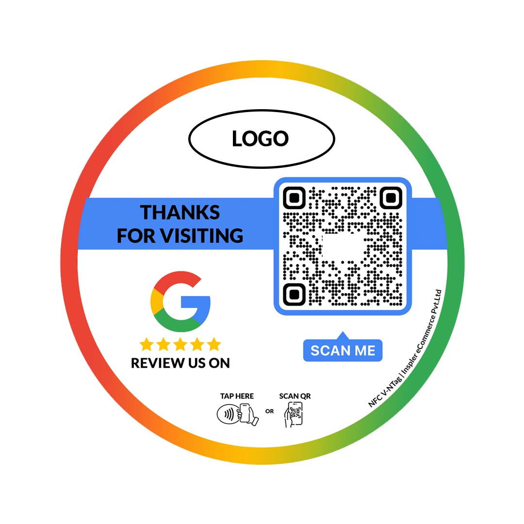 Get More Google Reviews! NFC & Non-NFC Stickers by Sticker Kada
